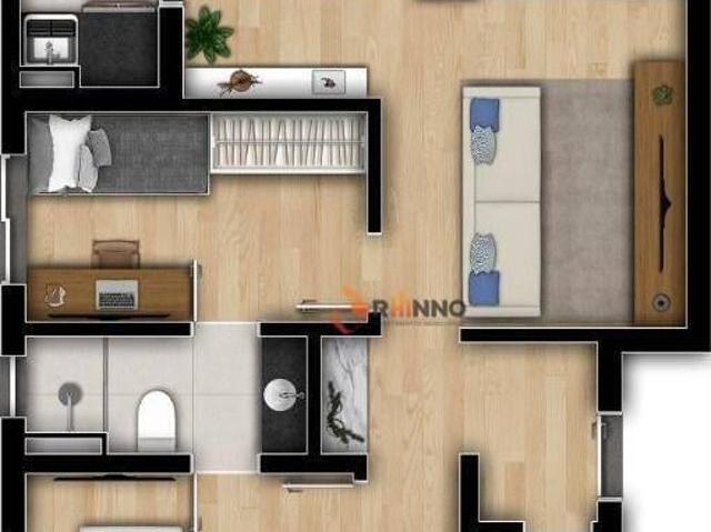 Apartamento com 3 quartos, 86 m² no bairro Tingui