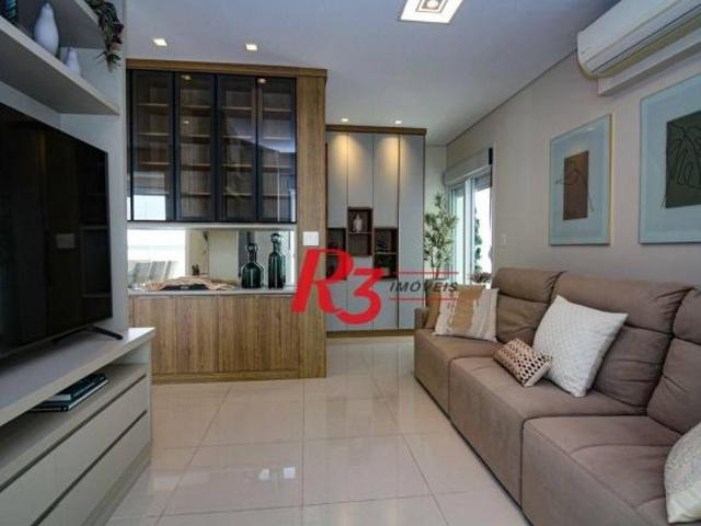 Apartamento com 3 suítes, 170 m² venda por R$ 2.490.000 ou aluguel por R$ 20.000/mês Boqueirão