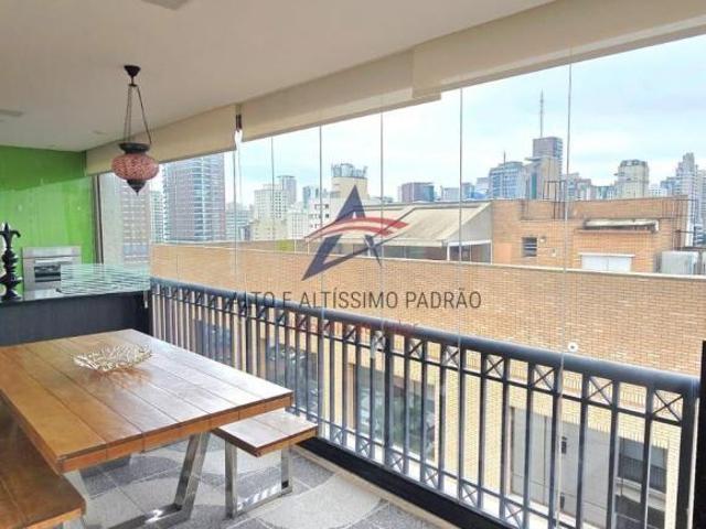 Apartamento com 3 suítes 4 vagas na Vila Nova Conceição