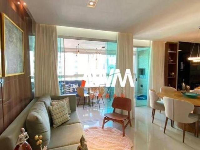 Apartamento com 3 Suítes com churrasqueira na varanda à venda, 123 m² por R$ 930.000 Setor Bueno