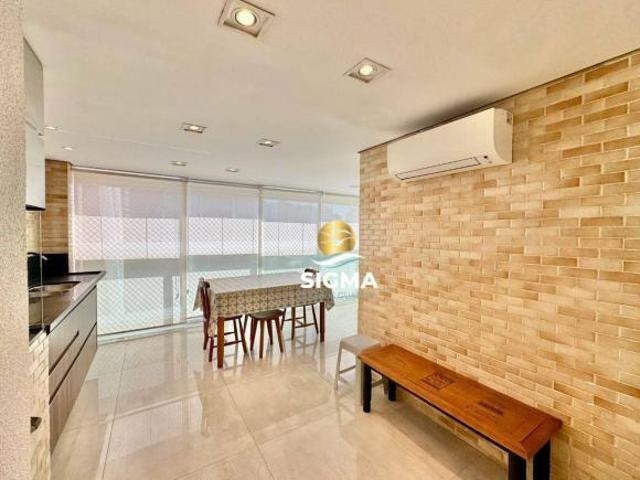 Apartamento Com 3 Suítes à venda, 120 m² por R$ 1.300.000 Jardim Astúrias Guarujá/SP