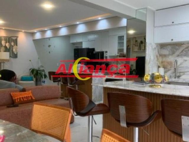 APARTAMENTO COM 3 SUITES À VENDA, 122M² PORTAL DOS GRAMADOS GUARULHOS/SP