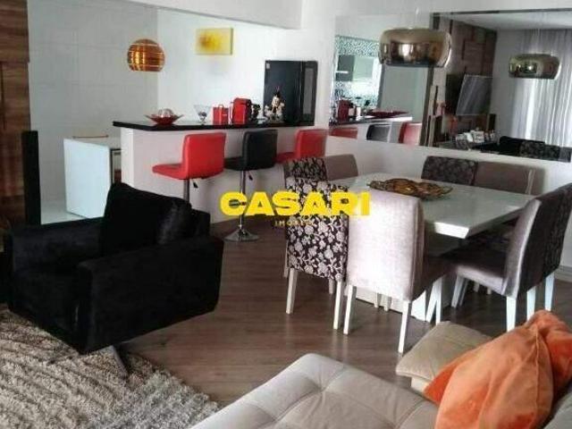 Apartamento com 3 suítes à venda, 126 m² Jardim bela Vista Santo André/SP