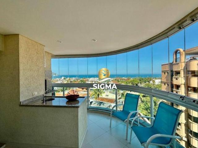 Apartamento com 3 Suítes à venda, 130 m² por R$ 1.060.000 Enseada Guarujá/SP