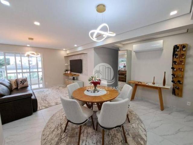 Apartamento com 3 suítes à venda, 142 m² Barra Funda Guarujá/SP