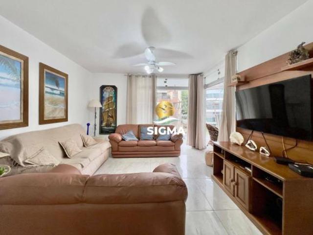 Apartamento com 3 Suites à venda, 167 m² por R$ 680.000 Jardim Três Marias Guarujá/SP