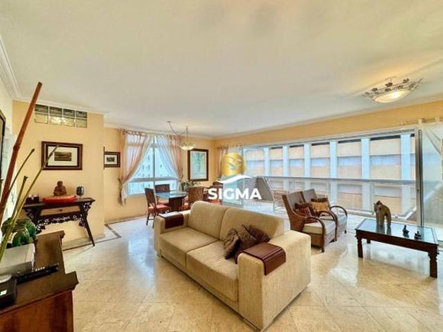 Apartamento com 3 dormitórios à venda, 191 m² por R$ 850.000,00 Pitangueiras Guarujá/SP