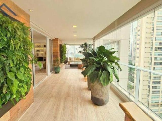 Apartamento com 3 suítes à venda, 370 m² por R$ 8.700.000 Campo Belo São Paulo/SP