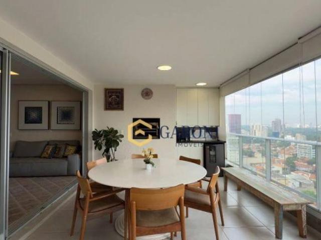 Apartamento com 3 suítes à venda, Varanda Gourmet, Lazer Completo, 121 m² Pinheiros São Paulo/SP