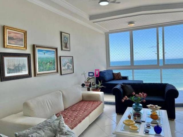 Apartamento com 3 suítes à venda, de frente para o mar, na Praia das Pitangueiras Guarujá/SP