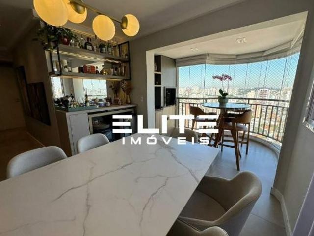 Apartamento com 3 suítes e 100m² à venda no Bairro Valparaíso em Santo André