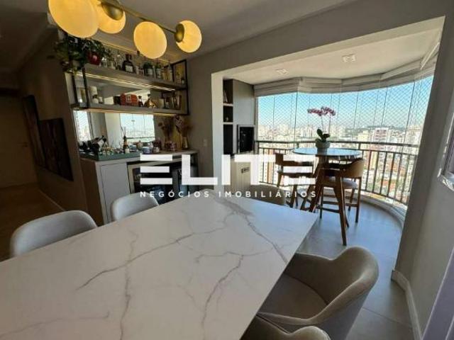 Apartamento com 3 suítes e 100m² à venda no Bairro Valparaíso em Santo André