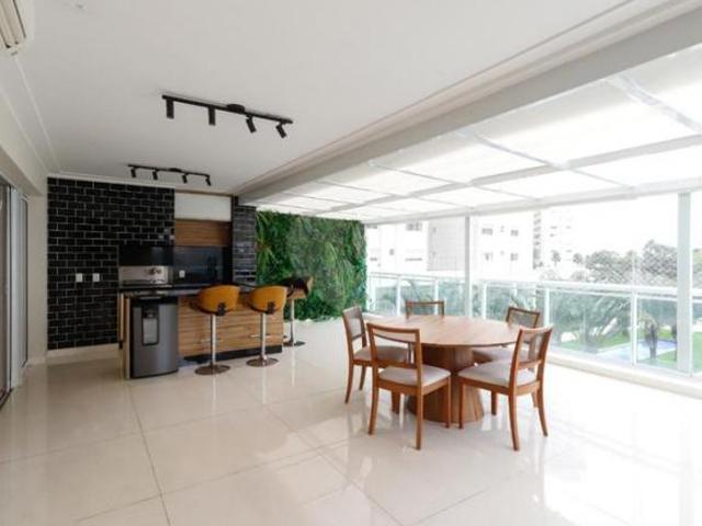 Apartamento com 3 Suítes e Varanda Gourmet no Jardim das Perdizes Mobiliado