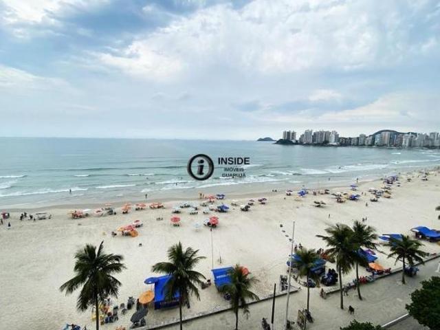 Apartamento com 3 suítes frente ao mar
