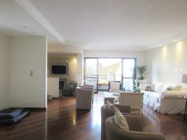 Apartamento com 3 Suítes no Condomínio Treviso para Comprar, 190m² Vila Bastos, Santo André/SP