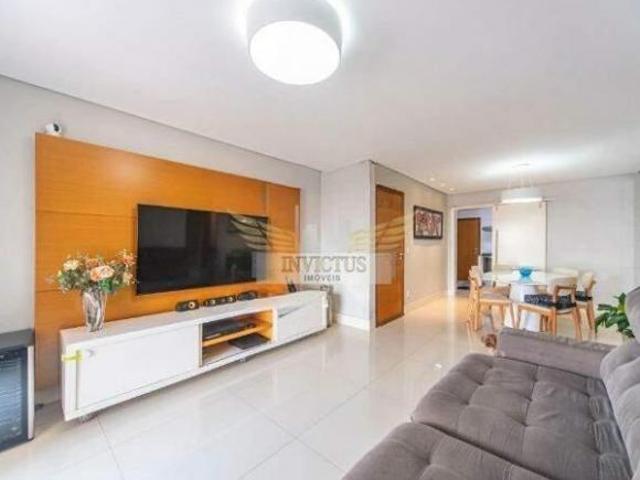Apartamento com 3 Suítes no Condomínio Vitória para Comprar, 125m² Vila Assunção, Santo André/SP