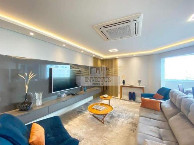 Apartamento com 3 Suítes no Condomínio Escher para Comprar, 158m² Vila Assunção, Santo André/SP