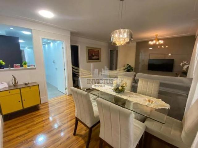 Apartamento com 3 Suítes no Condomínio Paris para Comprar, 114m² Centro, Santo André/SP