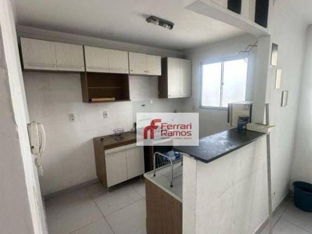 Apartamento com 02 dormitórios à venda, 46 m² por R$ 215.000 Água Chata Guarulhos/SP