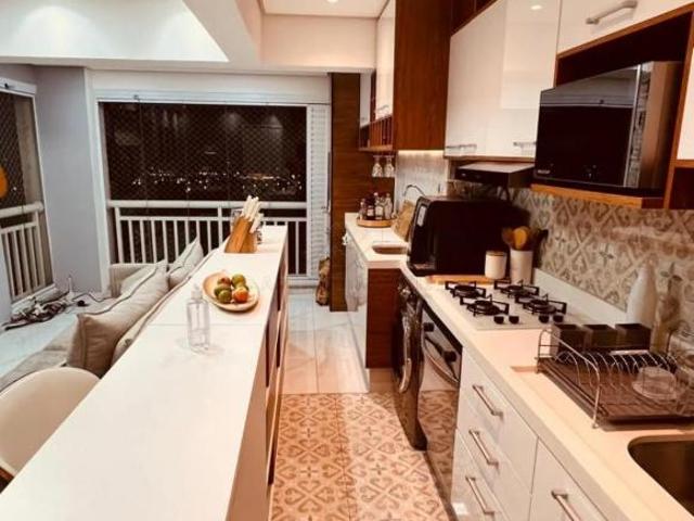 Apartamento com 02 dormitorios á venda, 56m² no bairro vila homero thon Santo André/SP
