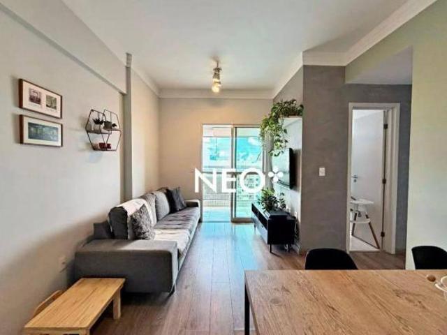 Apartamento com 02 dormitórios à venda, reformado, lazer completo Estuário Santos/SP