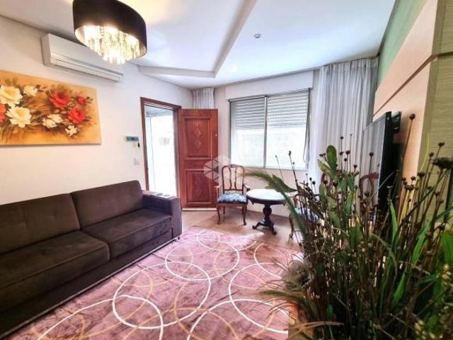 Apartamento com 02 dormitorios mobiliado e garagem