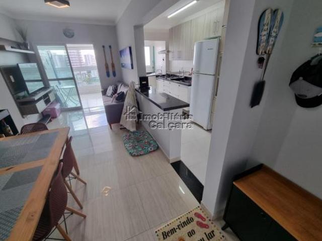 Apartamento com 02 dormitórios no Caiçara, com vista livre para o mar!
