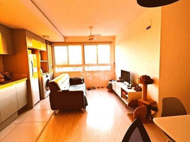 Apartamento com 02 dormitórioscom vaga mobiliado, no Bairro Fátima em Canoas. Aceita Financiamento