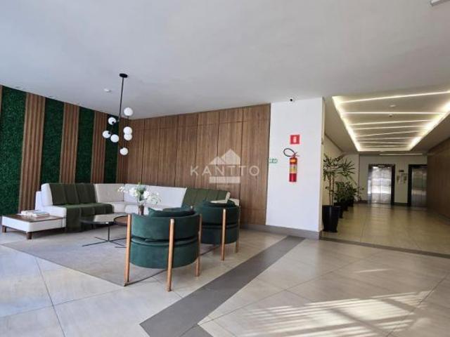 APARTAMENTO COM 02 QUARTOS SUÍTE, SALA 02 AMBIENTES COM VARANDA, ELEVADOR E ÁR