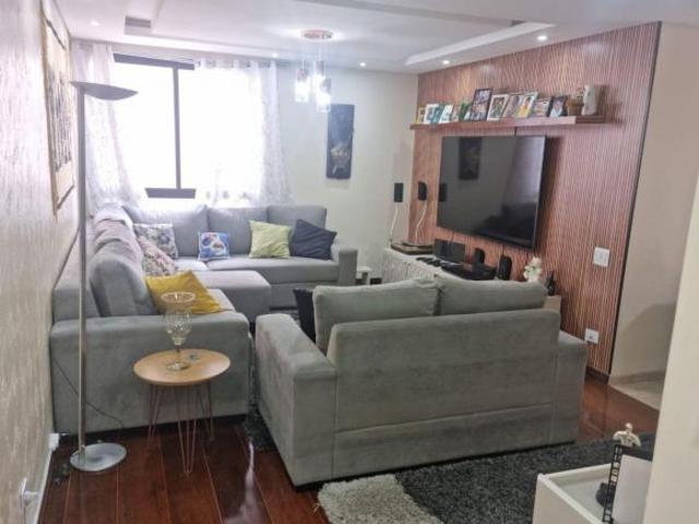 Apartamento com 03 dormitórios à venda, 106 m² no Parque das Nações Santo André/SP