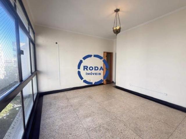Apartamento com 03 quartos sendo 01 suíte Gonzaga com vista livre para o mar