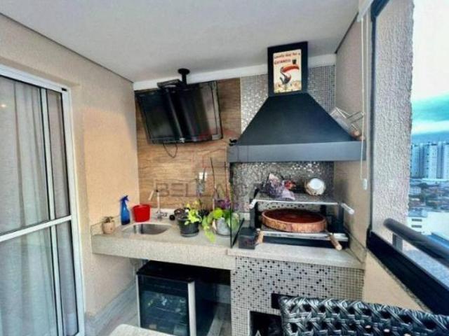 Apartamento com 03 Quartos, Suíte, Varanda Gourmet e 02 Vagas de Garagem
