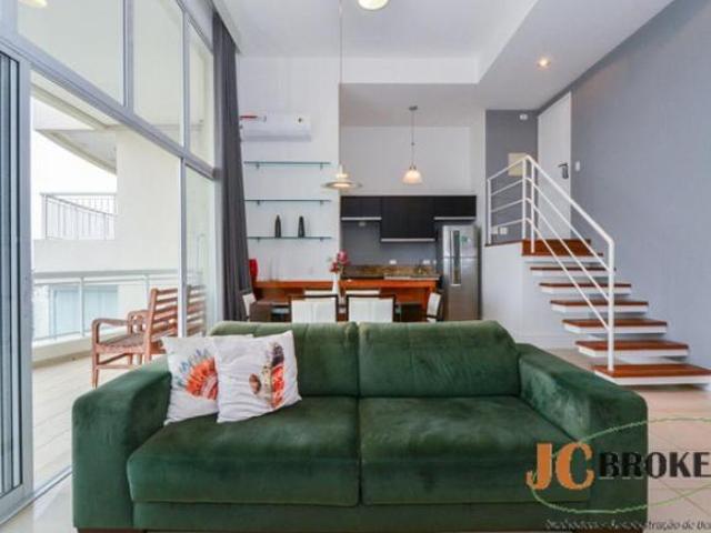 Apartamento com 108m² de área útil, 1 dormitório com suíte e 2 vagas