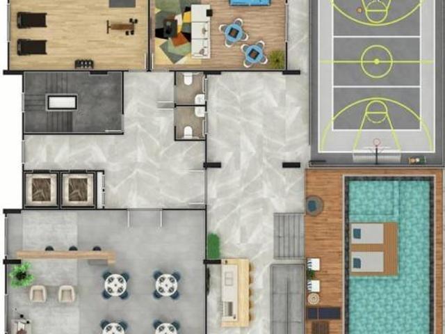APARTAMENTO COM 100,00 m² CAIÇARA PRAIA GRANDE SP