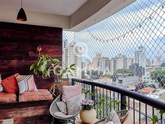 Apartamento com 116m² 2 suítes, 3 vagas, varanda gourmet na Vila Ipojuca