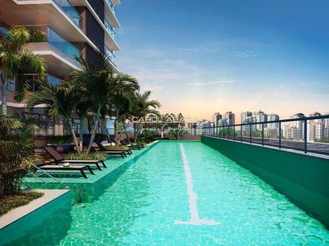 Apartamento com 118 m² com 1 Suíte, com 2 Dormitórios com 2 Vagas