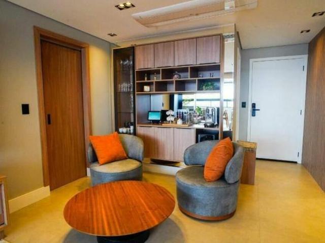 Apartamento com 125 m², 3 suítes, varanda gourmet e 3 vagas na Vila Assunção, Santo André – Venda