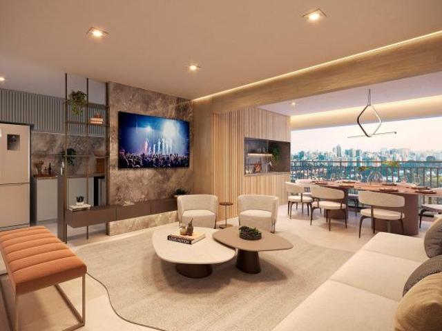 Apartamento com 120 m² com 3 quartos no Brooklin São Paulo SP