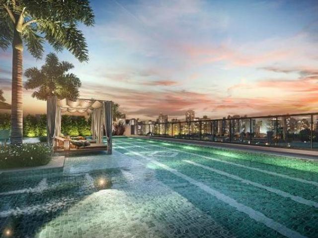 Apartamento com 121m², com 4 dormitórios, com 2 vagas a venda na Chácara Klabin