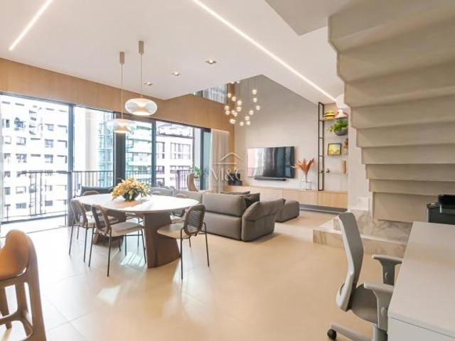 Apartamento com 130 m², 2 quartos sendo 2 suítes à