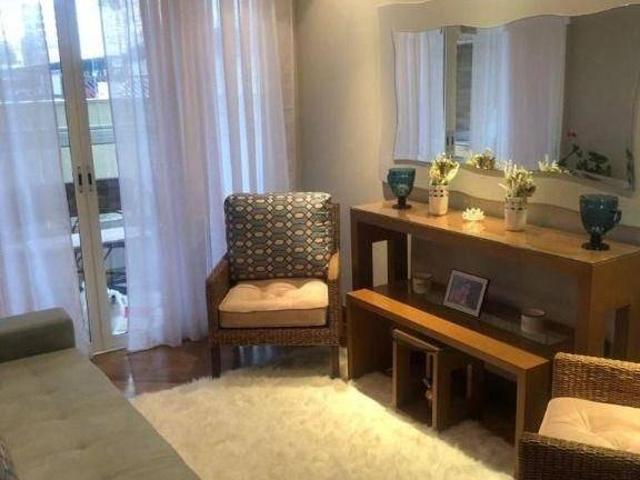 Apartamento com 130 m² área útil, 3 suítes e 3 vagas de garagem. Segurança 24 horas, lazer com pisci