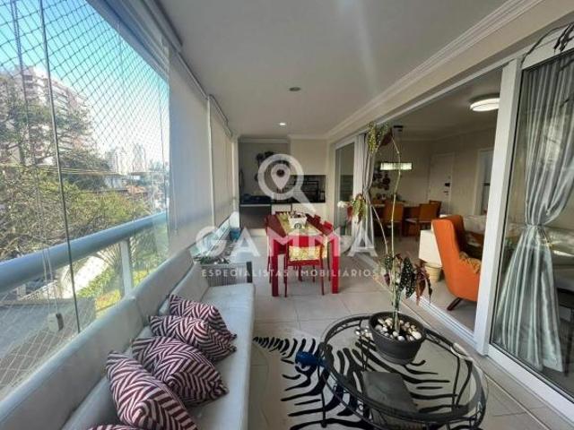 Apartamento com 169m² 3 suítes, 3 vagas, varanda gourmet Vila Romana analisa permuta