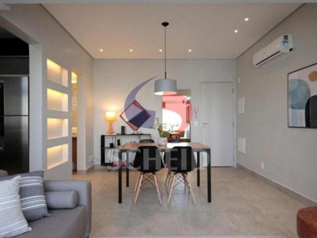 Apartamento com 1 dorm mobiliado, lazer completo, Vila Olímpia