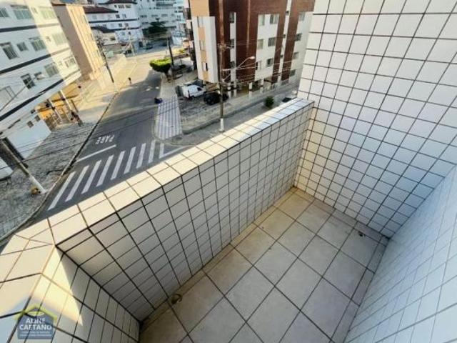 Apartamento com 1 dorm na Vila Tupi sacada e Vista Mar Confira