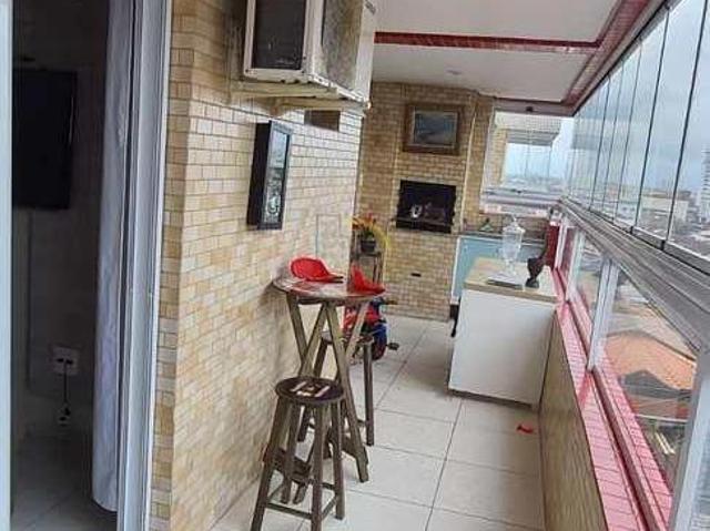Apartamento com 1 dorm, Ocian, Praia Grande R$ 380 mil, Cod: 4551