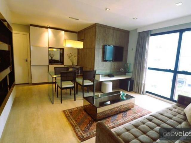 Apartamento com 1 dorm. e 2 vagas, MOBILIADO, 50 m² venda por R$ 980.000 ou aluguel por R$ 4.600/m