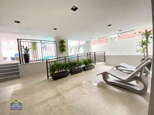 Apartamento a Guilhermina à 200mts da Praia Lazer Completo e Varanda Gourmet!