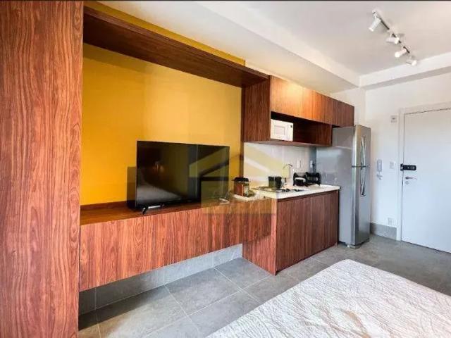 Apartamento com 1 dormitório para alugar, 28 m² Indianópolis São Paulo/SP