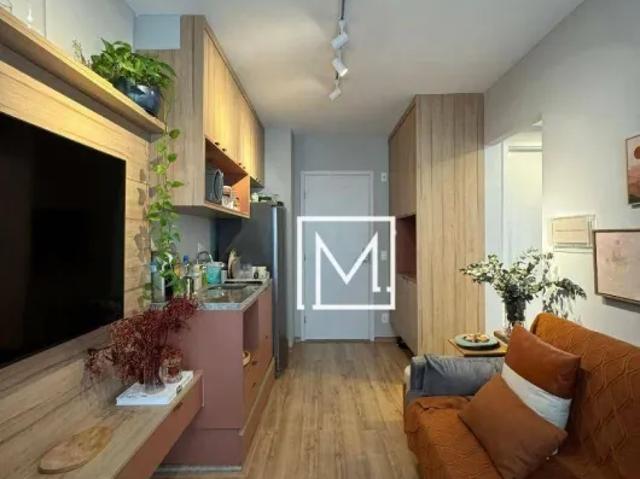Apartamento com 1 dormitório para alugar, 31 m² Moema São Paulo/SP