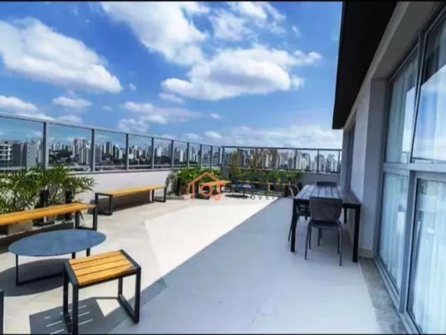 Apartamento com 1 dormitório à venda, 33 m² por R$ 585.000,00 Moema São Paulo/SP